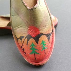Art & Soul | Shoes | Art Soul Hand Painted Clogs Size 55 | Poshmark